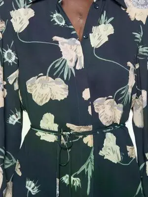 Erdem Floral Print Midi Dress