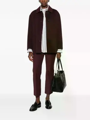 Max Mara Umanita" Slim-fit Trousers - Red