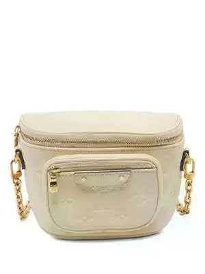 LOUIS VUITTON Monogram Empreinte Mini Belt Bag - Neutrals