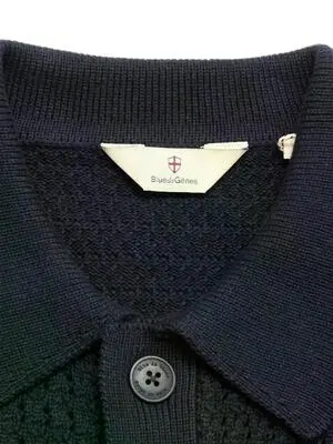 BLUE DE GÊNES Pointelle Knit Cardigan