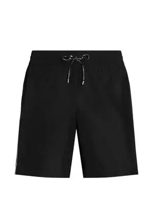 Dolce & Gabbana Canvas Swim Boxer Shorts - Black