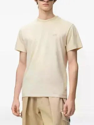 Loewe Regular Fit Anagram T-shirt In Cotton - Neutrals