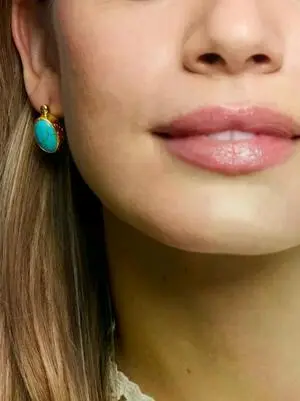OTTOMAN HANDS Turquoise Aurelia Earrings
