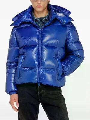 DIESEL® Down Puffer Jacket With Detachable Hood