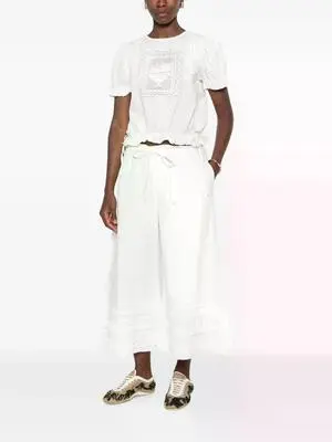 DAMSON MADDER Florintina Palazzo Pants - Neutrals