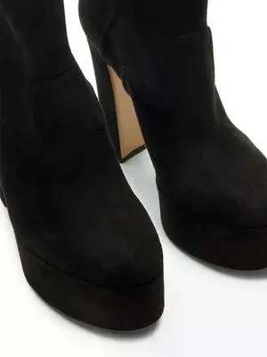Casadei Patty Platform Ankle Boots