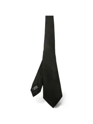 Dolce & Gabbana Satin Tie - Black