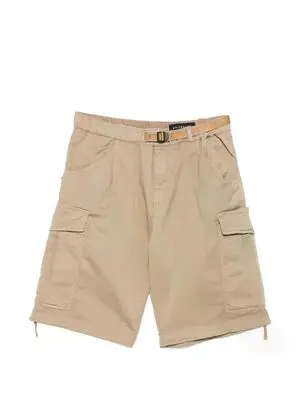 WHITE SAND Belted Cargo Shorts