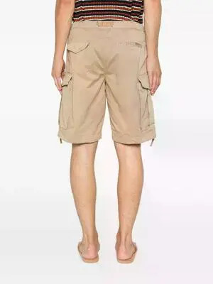 WHITE SAND Belted Cargo Shorts