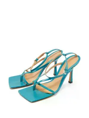 Bottega Veneta Stretch Ankle Strap Sandals