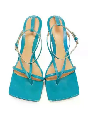 Bottega Veneta Stretch Ankle Strap Sandals