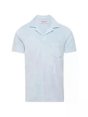 Orlebar Brown Terry-towelling Polo Shirt - Blue