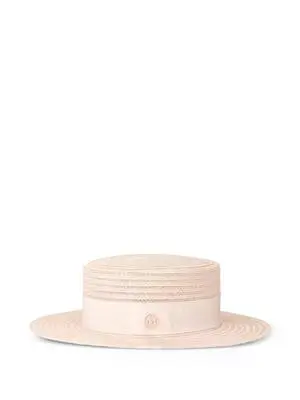 MAISON MICHEL Kiki Hat - Neutrals