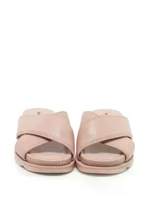Prada Crisscross Flat Slides