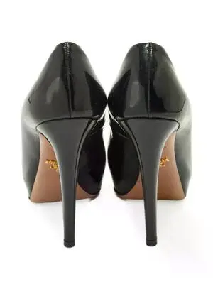Prada Leather Platform Pumps