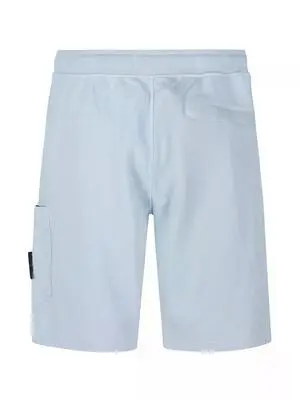 Stone Island Logo Badge Cargo Shorts