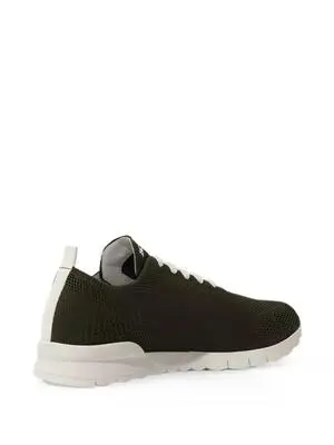Kiton Knitted Lace-up Sneakers