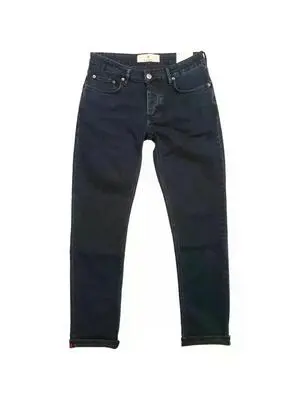 BLUE DE GÊNES Slim-fit Black Denim Jeans - Blue