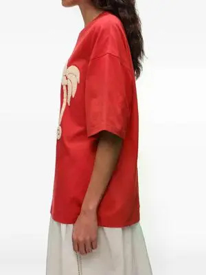 Bimba Y Lola Towelling Logo T-shirt