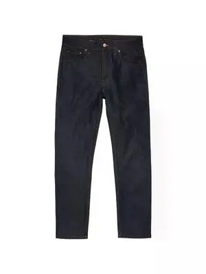 Nudie Jeans Solid Ollie Dry Abyss Denim Jeans - Blue