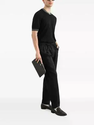 Dolce & Gabbana Cotton Gabardine Jogging Trousers