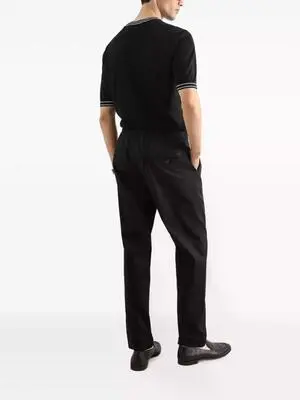 Dolce & Gabbana Cotton Gabardine Jogging Trousers
