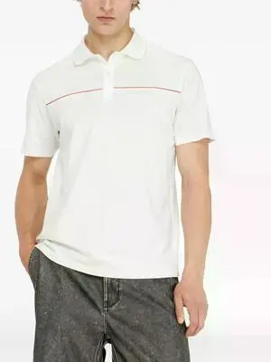 DIESEL® Polo Shirt With Contrast Piping