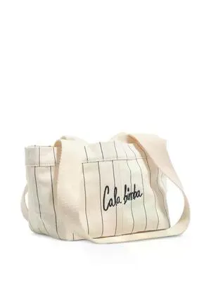 Bimba Y Lola Mini Pinstripe Shoulder Bag