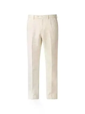 TOMBOLINI Zero Gravity Pressed-crease Trousers - Neutrals