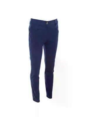 Escada Teresa Cotton-blend Straight-leg Trousers