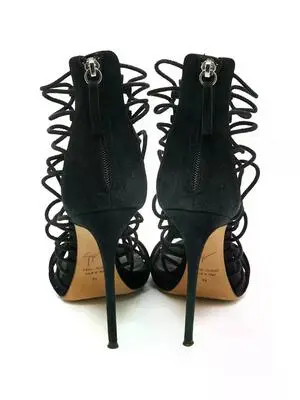 GIUSEPPE ZANOTTI Suede Stiletto Sandals