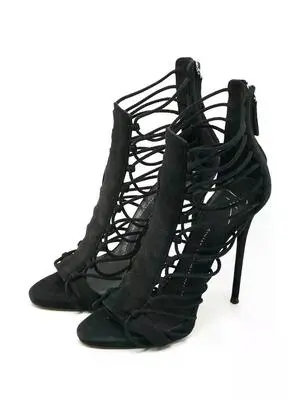 GIUSEPPE ZANOTTI Suede Stiletto Sandals