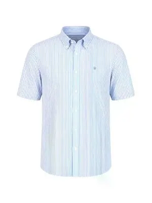 BOSS Vertical-stripe Short-sleeved Shirt