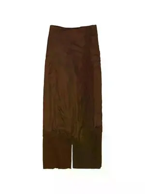 Bimba Y Lola Asymmetric Skort Trousers With Lace Trim