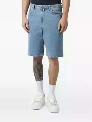 BILLIONAIRE Logo Patch Shorts - Blue