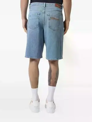 BILLIONAIRE Logo Patch Shorts - Blue