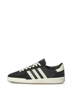 Adidas Argentina X Thrasher Glenburn Panelled Sneakers - Black