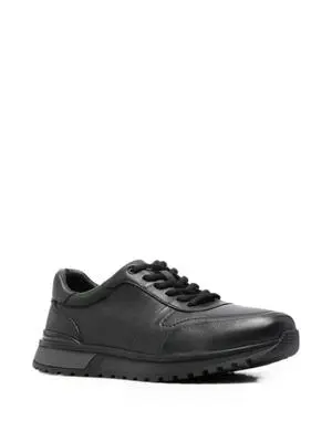 SERGIO MORETTI FIRENZE Panelled Leather Sneakers