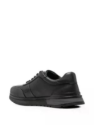 SERGIO MORETTI FIRENZE Panelled Leather Sneakers