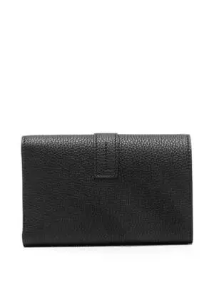 TOM FORD T-logo Grained-leather Wallet - Black