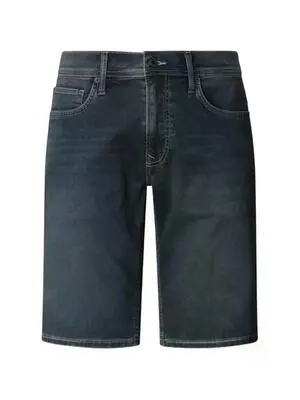 Pepe Jeans Faded-effect Slim-fit Shorts