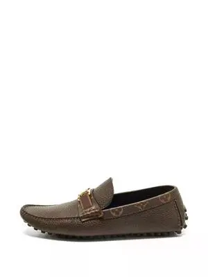 LOUIS VUITTON Hockenheim Driver Loafers - Brown