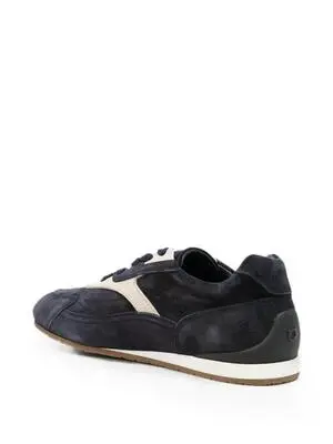 FERRAGAMO Gancini Plaque Panelled Sneakers
