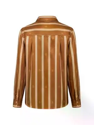 Zimmermann Striped Shirt - Brown