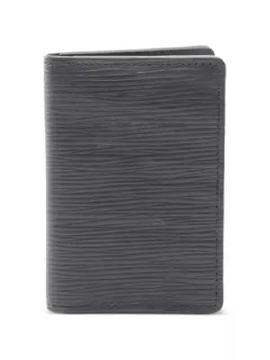 LOUIS VUITTON Epi Pocket Organiser Card Case - Black