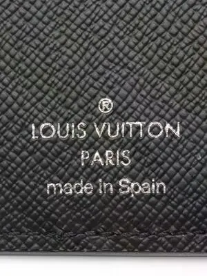 LOUIS VUITTON Epi Pocket Organiser Card Case - Black