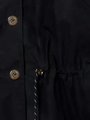 Claudie Pierlot Drawstring-waist Storm-flap Parka