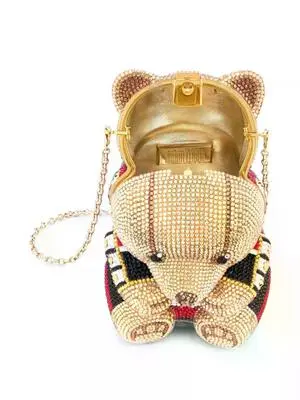 Judith Leiber Crystal-embellished Teddy Bear Mini Bag