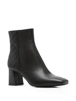 SERGIO MORETTI FIRENZE Quilted Leather Ankle Boots