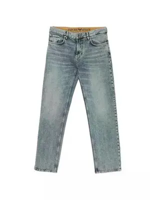 Emporio Armani Faded Effect Jeans